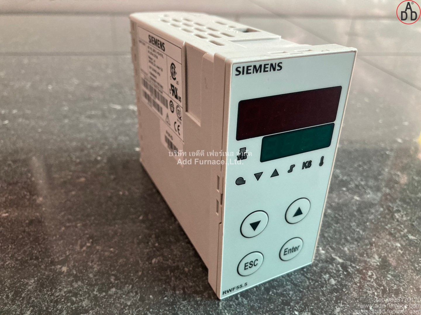Siemens RWF55.50A9 - บริษัท เอดีดี เฟอร์เนส จำกัด