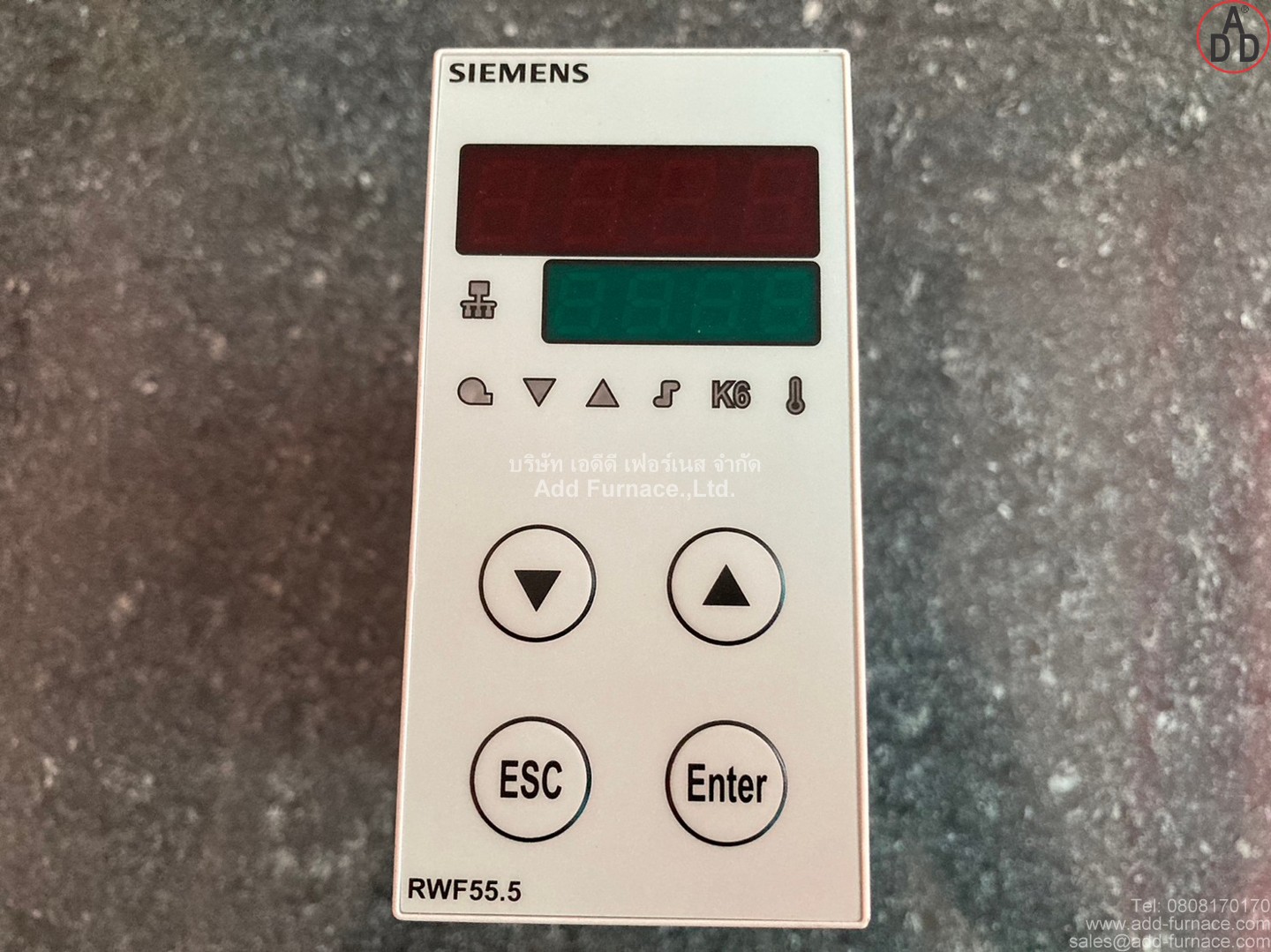Siemens RWF55.50A9 - บริษัท เอดีดี เฟอร์เนส จำกัด
