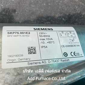 Siemens SKP75.001E2 - บริษัท เอดีดี เฟอร์เนส จำกัด