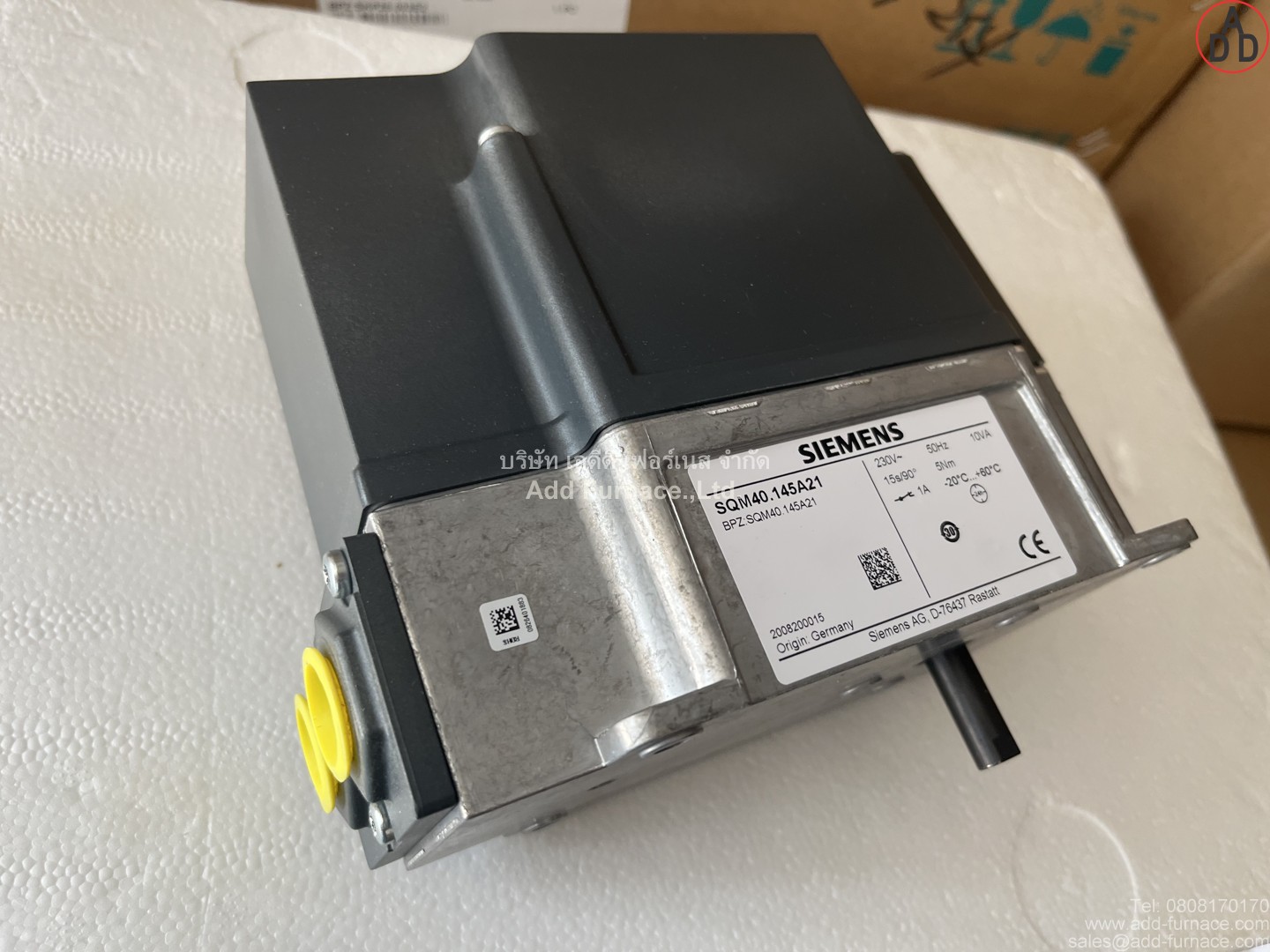 SQM40.145A21 | Actuators for air and gas dampers - บริษัท เอดีดี เฟอร์ ...