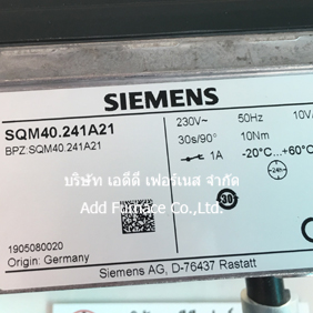 SQM40.241A21 - บริษัท เอดีดี เฟอร์เนส จำกัด