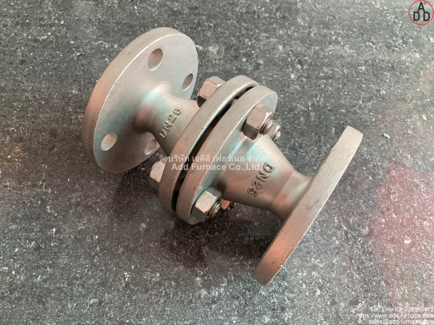 วาล์วกันไฟย้อนกลับ Arrester Fire Back Valve Flange DN25 - บริษัท เอดีดี ...