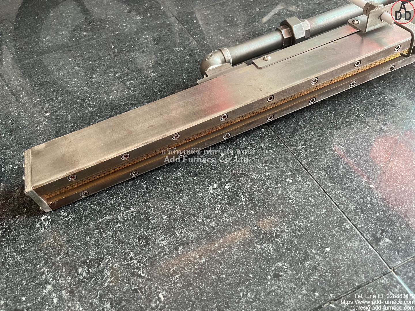 Yamataha Linear Gas Burner 500x15mm - บริษัท เอดีดี เฟอร์เนส จำกัด