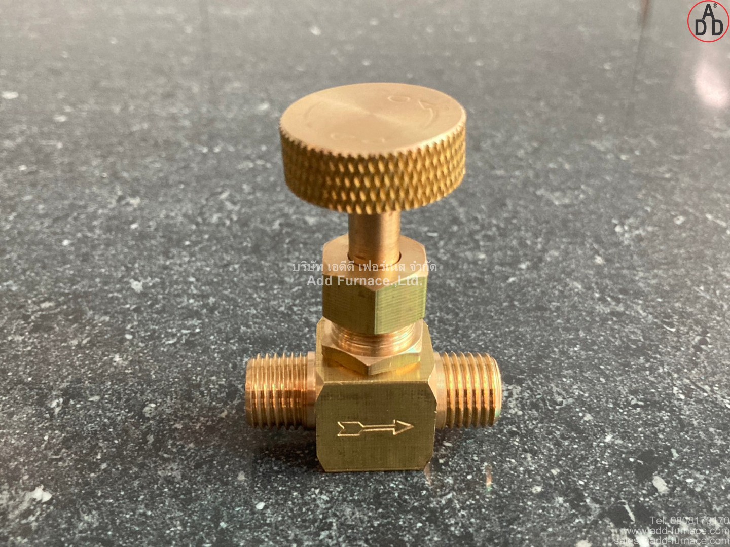 Yamataha Needle Valve 1/4" 2Screw - บริษัท เอดีดี เฟอร์เนส จำกัด