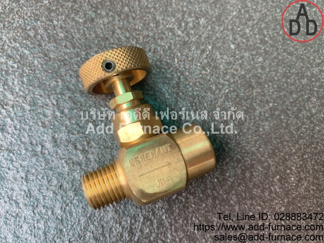 Yamataha Needle Valve Generant 1/4" - บริษัท เอดีดี เฟอร์เนส จำกัด