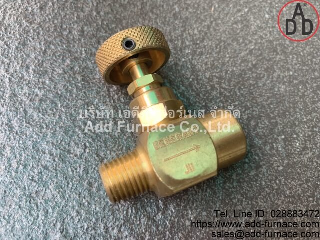 Yamataha Needle Valve Generant 1/4" - บริษัท เอดีดี เฟอร์เนส จำกัด