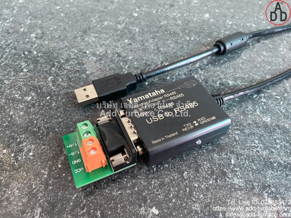 Yamataha USB to RS485 with Labview Modbus - บริษัท เอดีดี เฟอร์เนส จำกัด
