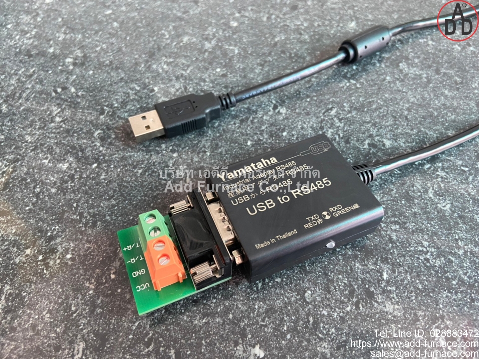 Yamataha USB to RS485 with Labview Modbus - บริษัท เอดีดี เฟอร์เนส จำกัด