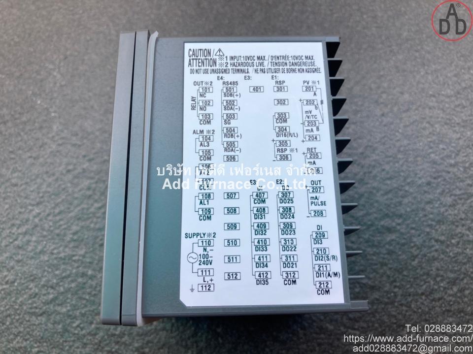Yokogawa UT55A-010-11-00 - บริษัท เอดีดี เฟอร์เนส จำกัด